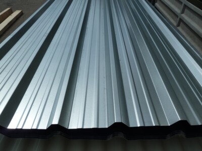 Galvanised Steel Box Profile Roof Sheets Packs of 25 x 8ft (2.44m ...