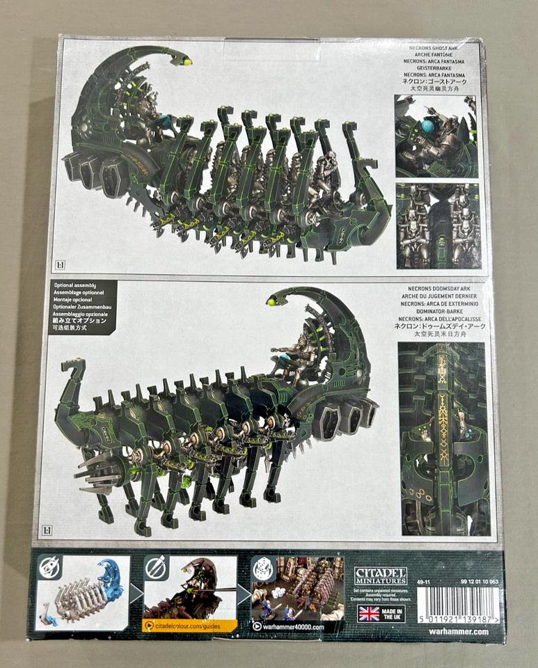 Warhammer 40k Necron Ghost Ark / Doomsday Ark NEW NIB Games Workshop | eBay
