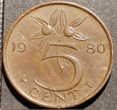 5 Cents 1980 Juliana Pays-Bas Netherlands - 481246 coin | eBay