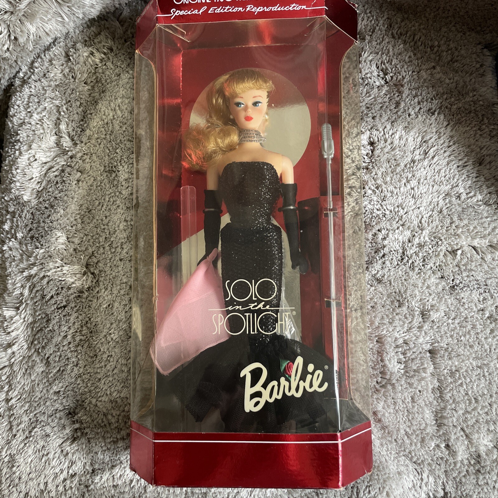 1994 Solo in the Spotlight Barbie Doll 1960 Fashion Doll Reproduction ...