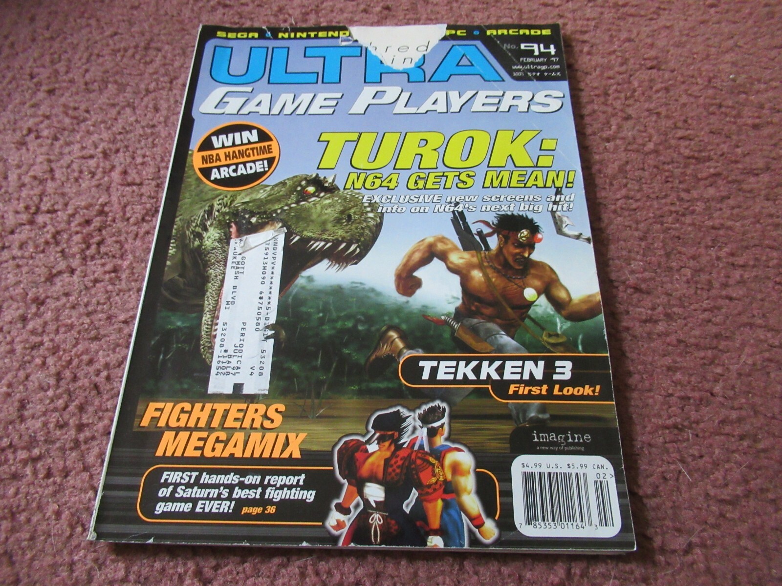 Vintage Ultra Game Players Magazine #94 | eBay