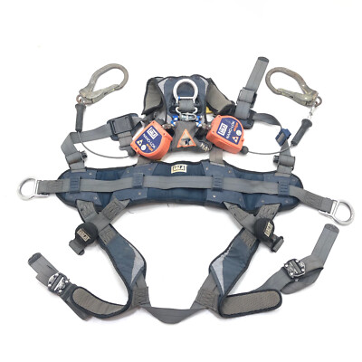 DBI Sala NanoLok Edge 8ft Retracting Lifeline ExoFit Nex Harness XXL No ...