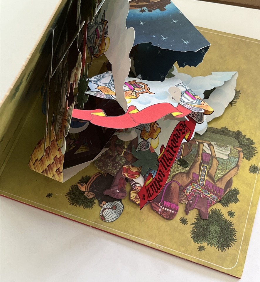 Vintage 1974 Ronco 'A CHRISTMAS GIFT' Pop-up Manger Scene. Record Not ...