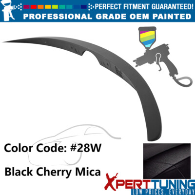 Fits 14-21 Mazda 6 Sedan Flushmount Painted Trunk Spoiler #28W Black ...
