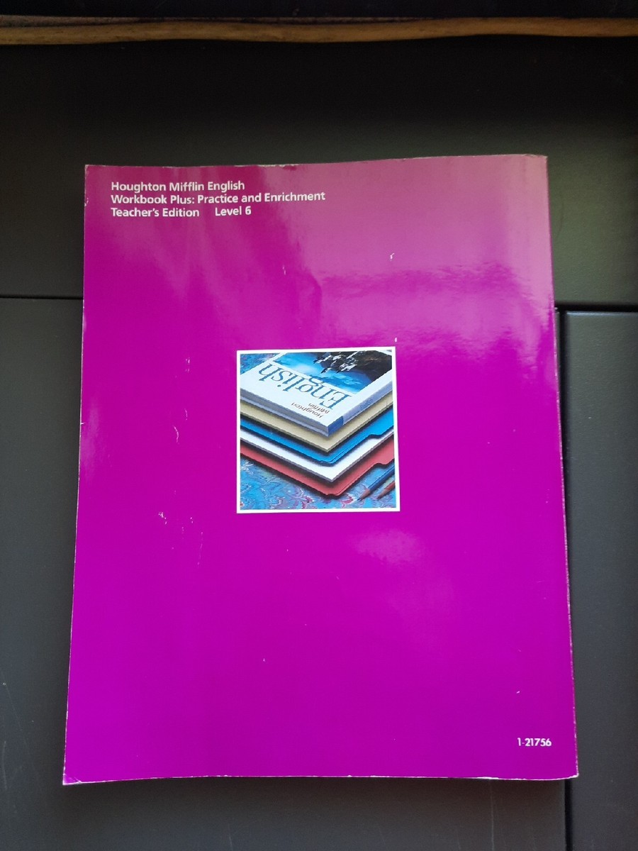 Houghton Mifflin English Workbook Plus
