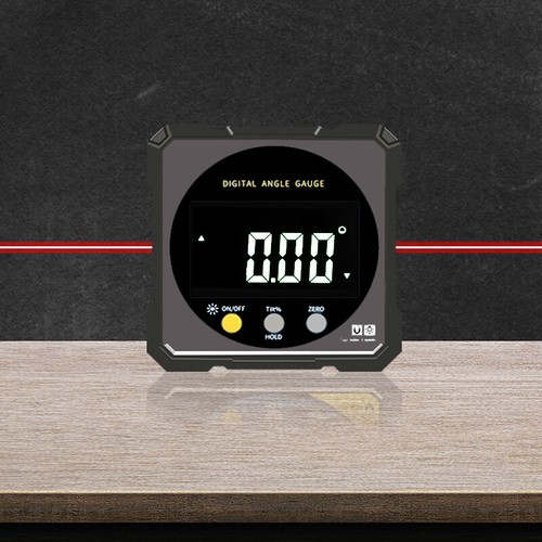 Laser Digital Protractor Inclinometer Laser USB Level Angle Finder ...