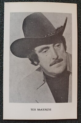 💥 Boyd Pierce Tex McKenzie 3.5x5.5 Card vintage wrestling postcard NWA ...