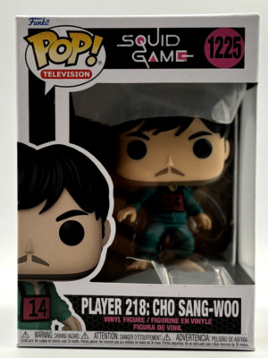 Funko POP! Player 218: Cho Sang-Woo 1225 Squid Game Television W ...