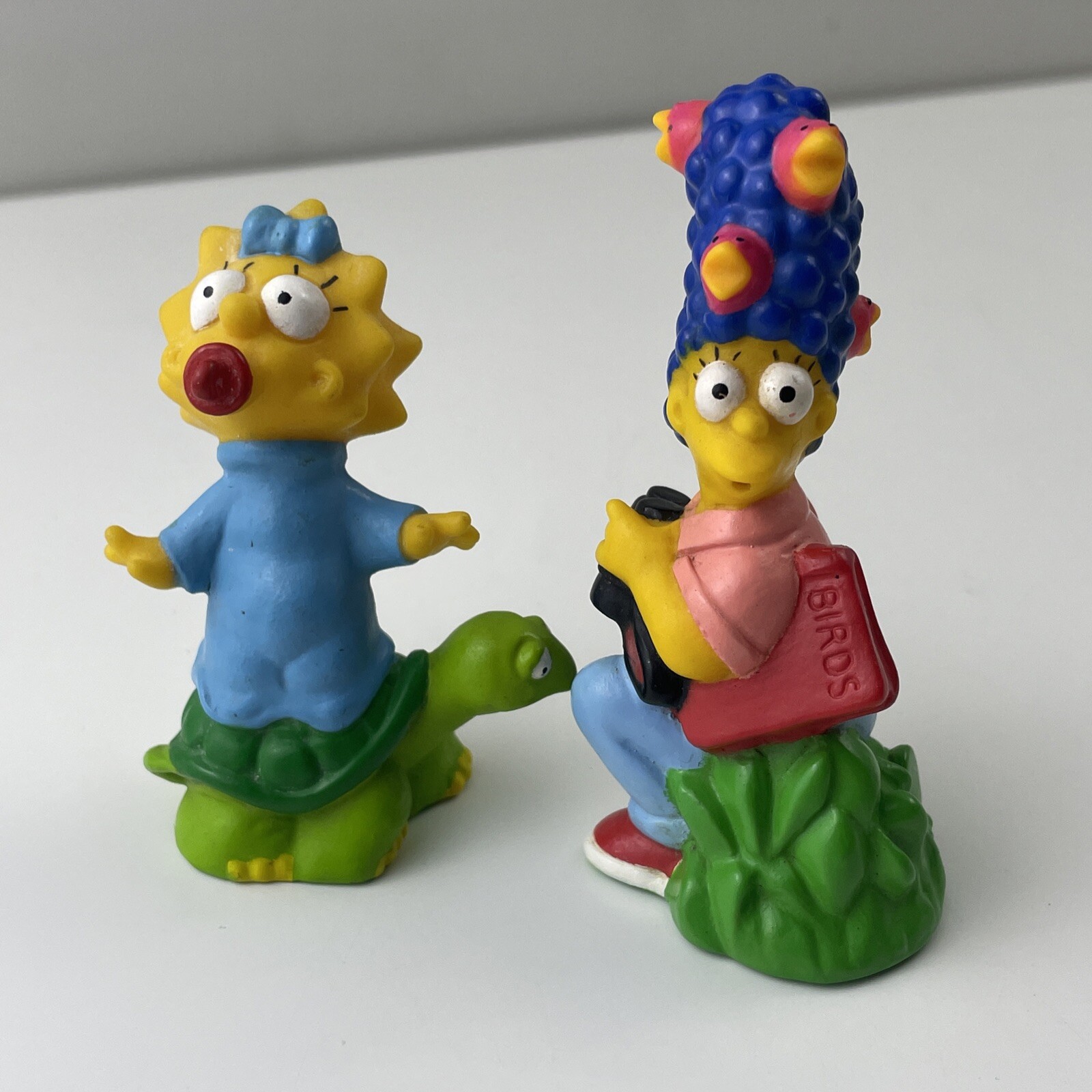 Maggie Marge Simpsons Family Burger King Toy Lot of 2 Camping Figures ...