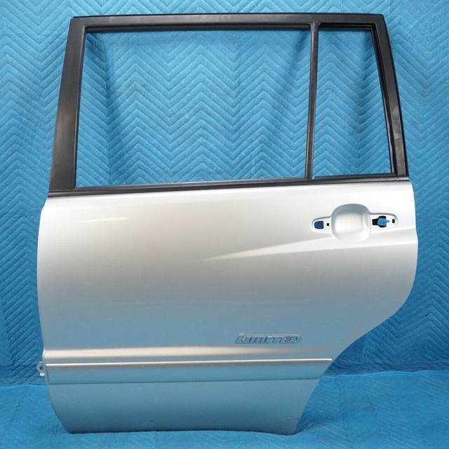 Toyota Highlander Rear Driver Door Shell Silver 1C0 2001-2007 OEM | eBay