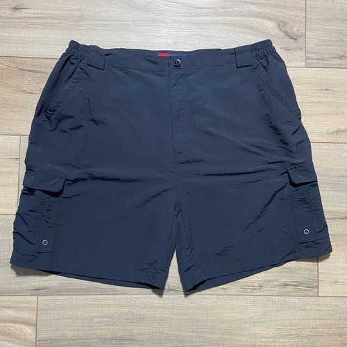 Reel Legends Mens Cargo Shorts 7” Performance Clothing Size XXL Black ...