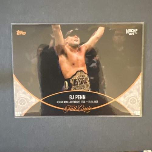 2024 Topps Noche UFC BJ Penn Full Circle #FC-8 | eBay
