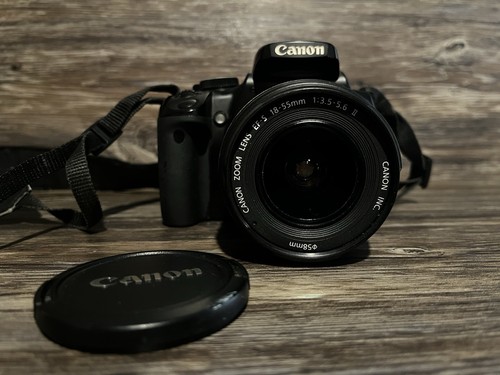 Canon DS126151 EOS Digital Rebel XTi Camera With ESF 18-55 Lens | eBay