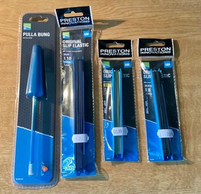 Preston Innovations Original Slip Elastics & Pulla Bung - Pole Fishing ...