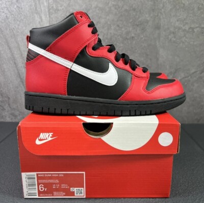 Nike Dunk High GS DEADPOOL Size 6Y Size 7.5 Womens Red Black Sneakers ...