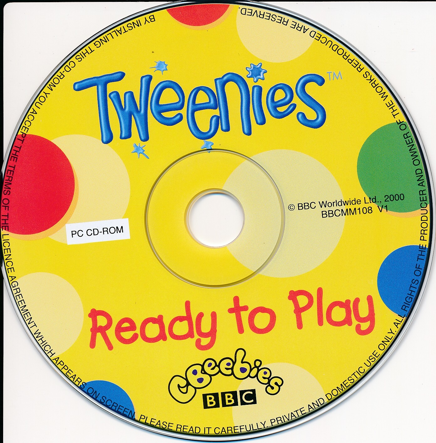 CBEEBIES Tweenies - Ready to Play - BBC - PC CD-ROM (Disc in Sleeve ...