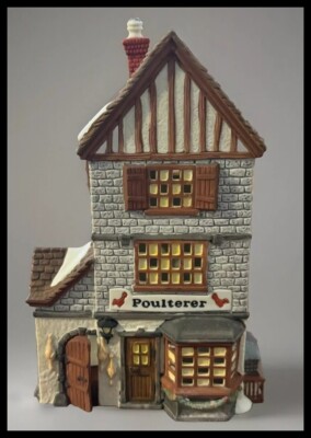 Dept 56 Heritage Village Collection Dickens Village Series “Poulterer ...