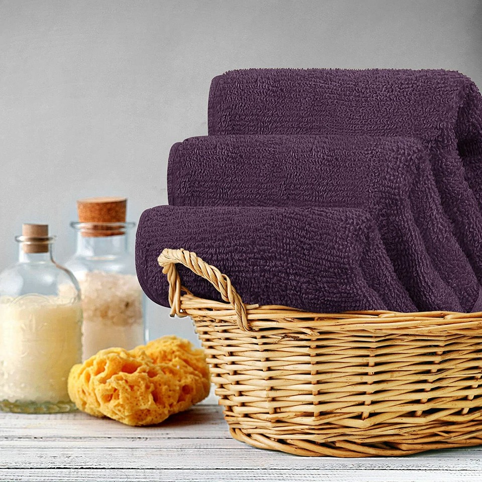 Washcloth Towels Set Pack of 12 Towel Premium Cotton 600 GSM 12x12 ...