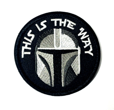 Bounty Hunter Patch, This Is The Way Patch, Mandalorian Tactical, Hook & Loop | eBay