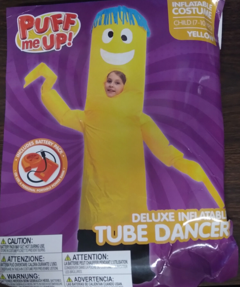 Inflatable Costume Tube Dancer chlid wacky waving arm business ...