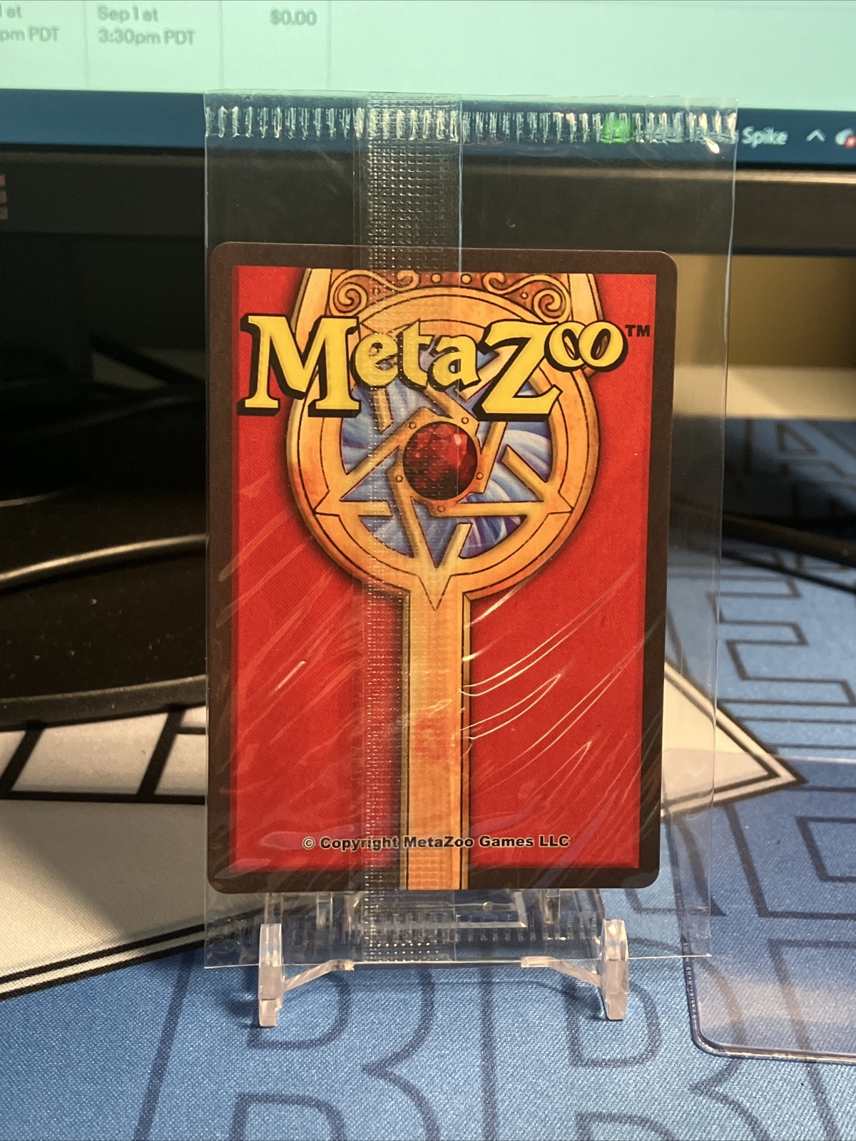 MetaZoo 2nd Anniversary Full Holo Promo Card Sealed In Hand Ready to ...