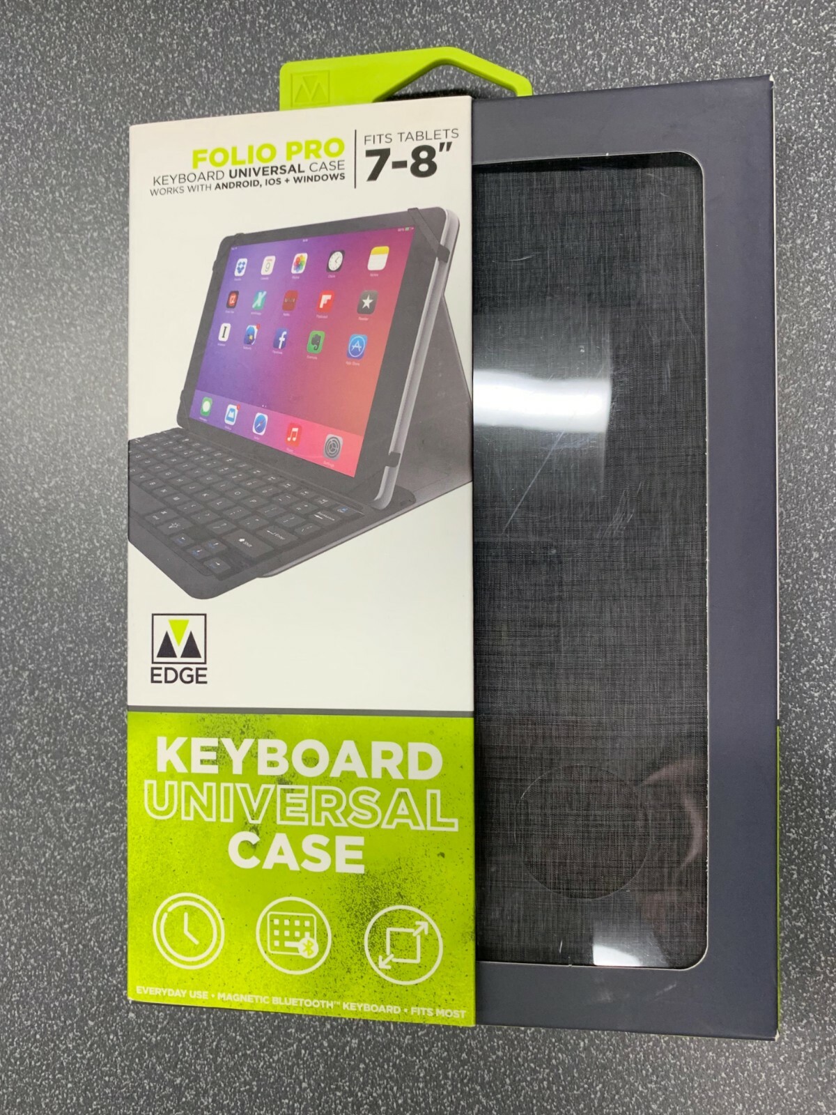 M Edge Folio Pro Keyboard Universal Case (For Tablets 7-8") | eBay