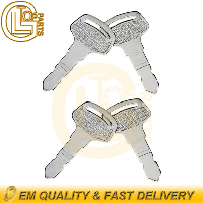 4X Ignition Keys SBA385210370 for New Holland Boomer 1020 1025 1030 ...