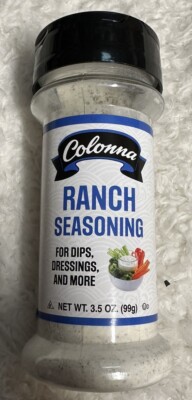 Colonna Ranch Seasoning For Dips Dressing And More 3.5 OZ (99g) | eBay