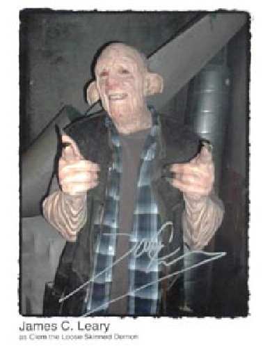 James Leary as Clem the Demon on Buffy the Vampire Slayer Autographed ...