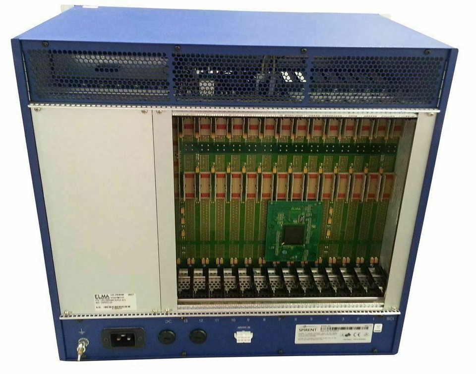 Spirent Abacus 5000 AB3-3150 13-slot rack-mountable chassis w/ SC ...