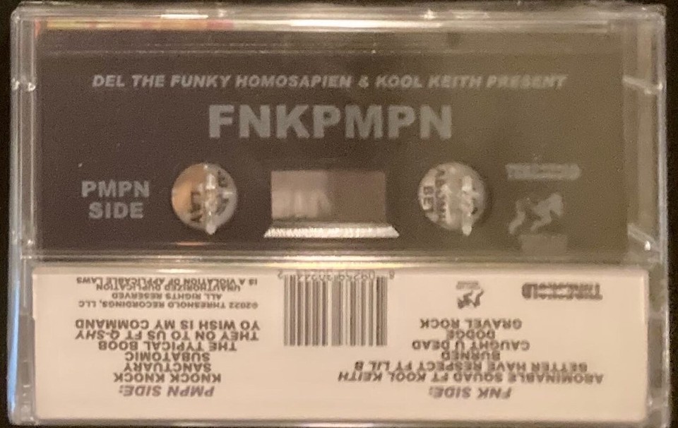Del The Funky Homosapien & Kool Keith Prs FNKPMPN BLACK Tape #7 of 50 ...