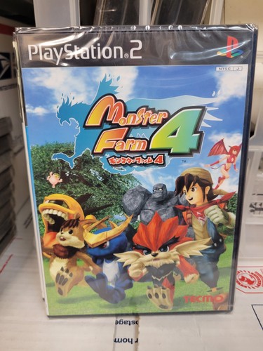 Monster Farm 4 (2003, Tecmo) New Factory Sealed ASIAN Playstation 2 PS2 ...