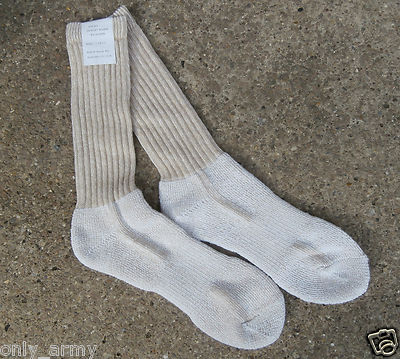 5 x Pairs British Army Socks Warm Weather Desert NEW Thick Walking ...