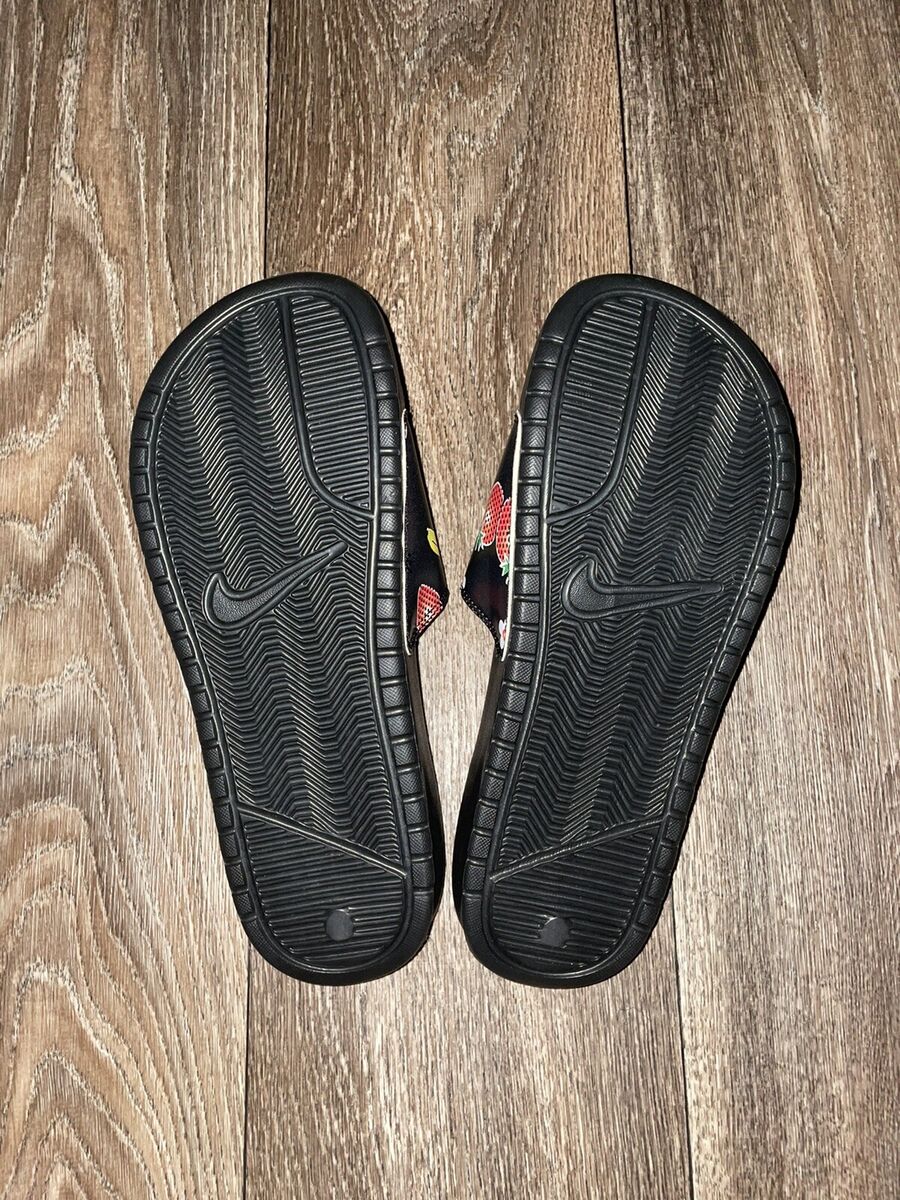 Nike Women's Benassi JDI Print Slides =Black/White-Black Nike Women's Benassi JDI Print Slides =Black/White-Black