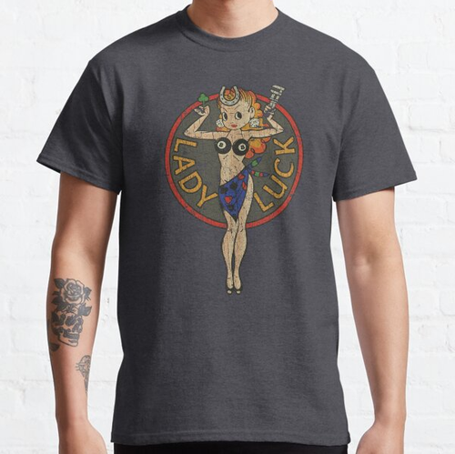 Traditional Lady Luck 1947 Classic T Shirt | eBay