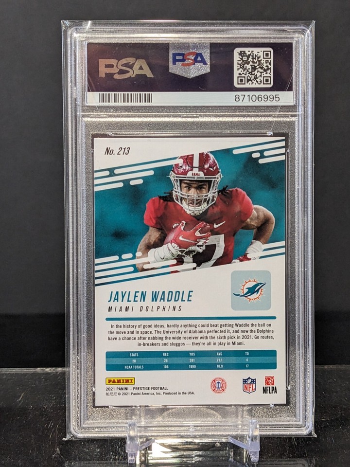 2021 Panini Prestige Astral Extra Points Jaylen Waddle #213 | eBay