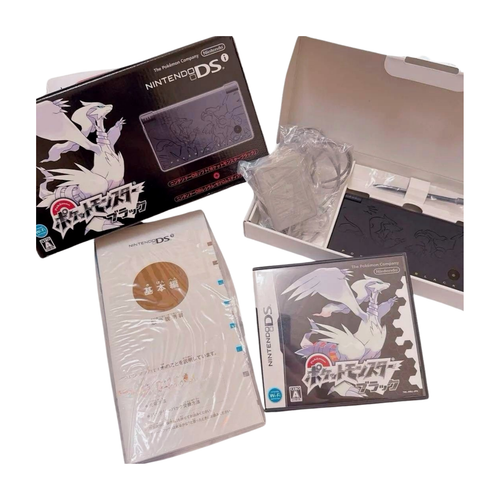 NINTENDO DSi Pokemon Reshiram & Zekrom Limited Edition Black NTSC-J ...