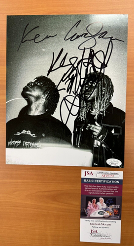 Ken Carson Destroy Lonely DUAL Signed Autographed 8x10 Photo JSA COA ...