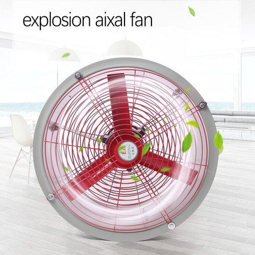 110V 370W 16" Explosion-Proof Axial Fan Cylinder Pipe Fan 2880m3/h for ...