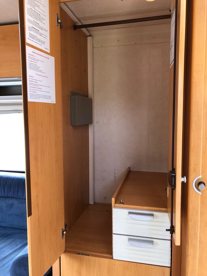 Fiat Ducato Hymer C546 2.8L Motorhome 2003 5 Berth 6 Belts - Delivery ...