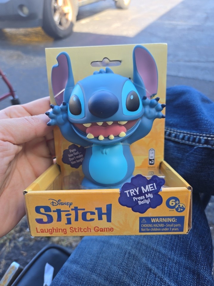 Laughing Stitch Dice Game, Disney, Electronic, Batteries, Play Monster ...