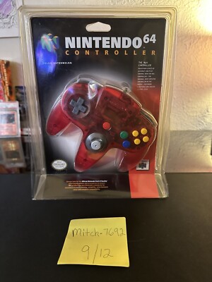 N64 WATERMELON Controller Brand New In BLISTER Factory Sealed (RARE) | eBay
