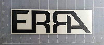 Erra Vinyl Sticker Decal bumper car laptop window wall American ...