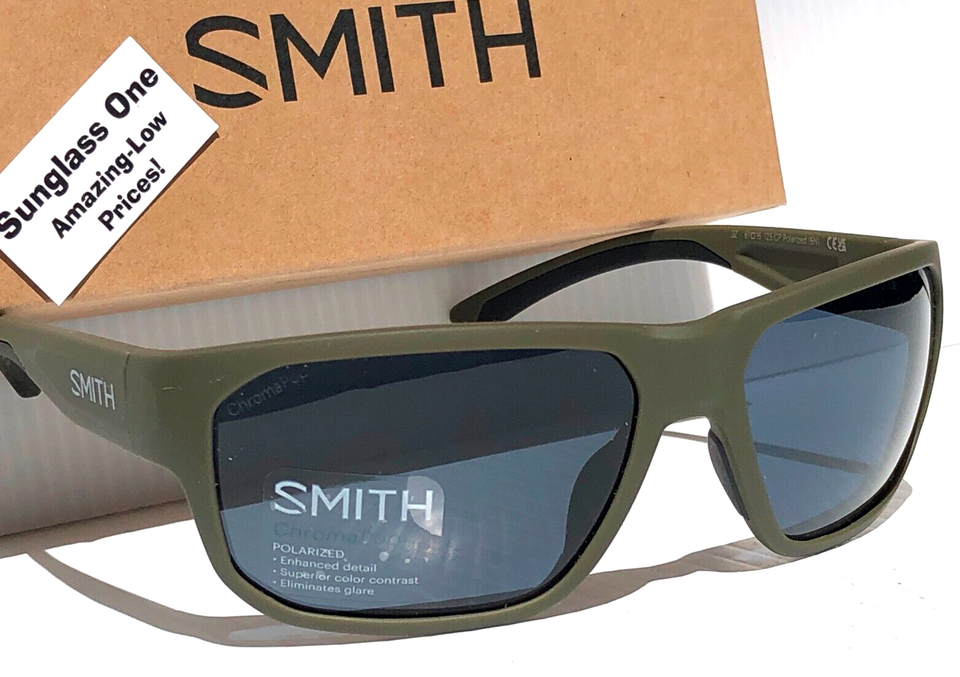 NEW Smith Optics ARVO Matte Moss ChromaPop POLARIZED Black Lens ...