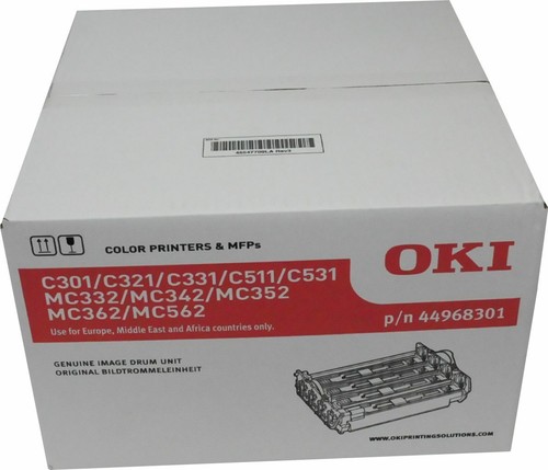 Trommeleinheit: OKI 44968301 für OKI MC332, MC342, MC352, MC362; MC562 ...
