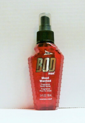 BOD man Most Wanted Fragrance Body Spray 3.4 oz Travel Size | eBay
