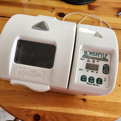 West Bend made in USA 41055 Homestyle Automatic Bread Maker 1/1.5 lb ...