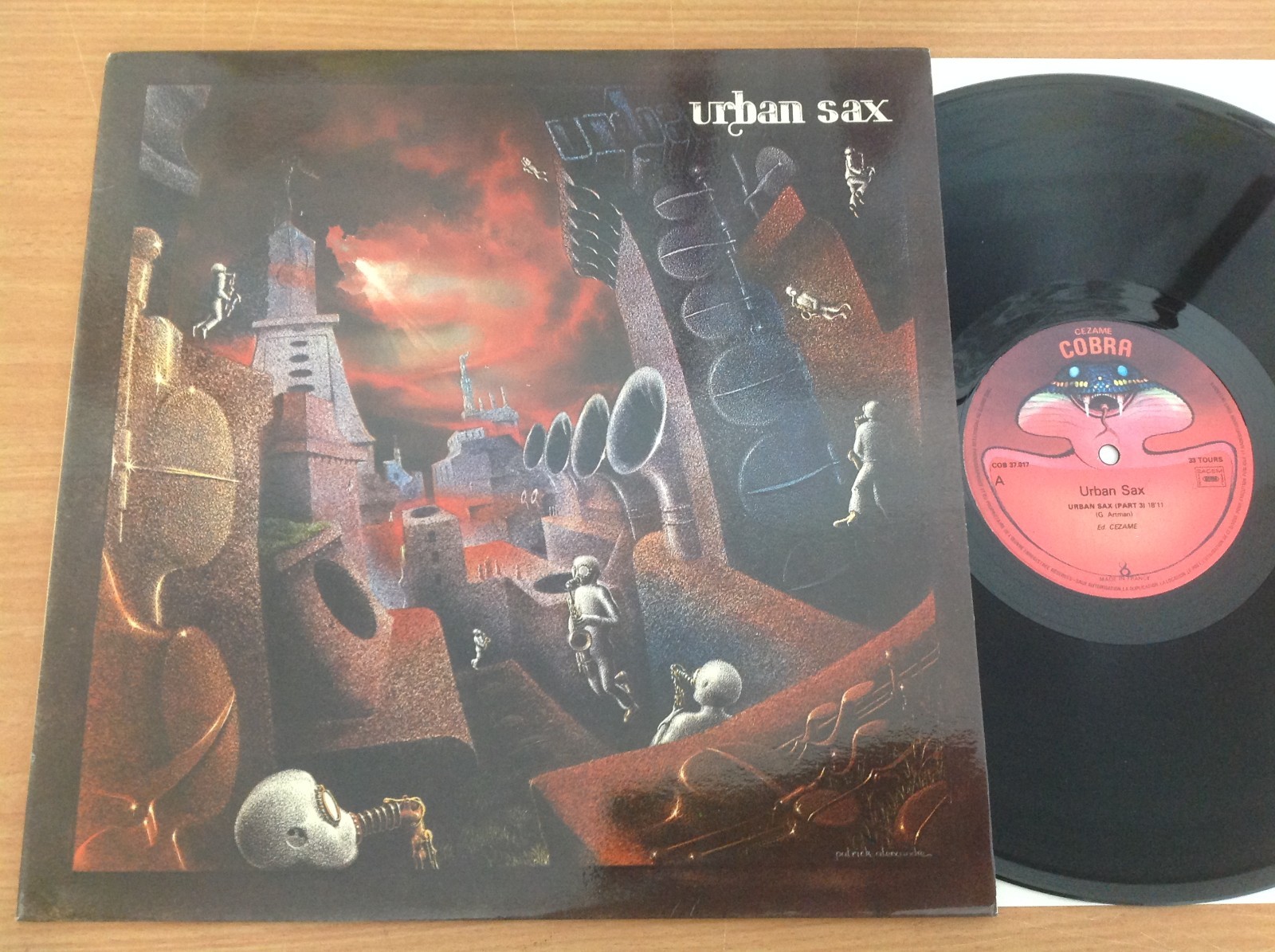 Gilbert Artman Urban Sax 2 Prog Ex Lard Free French Press 1978 LP Vinyl ...