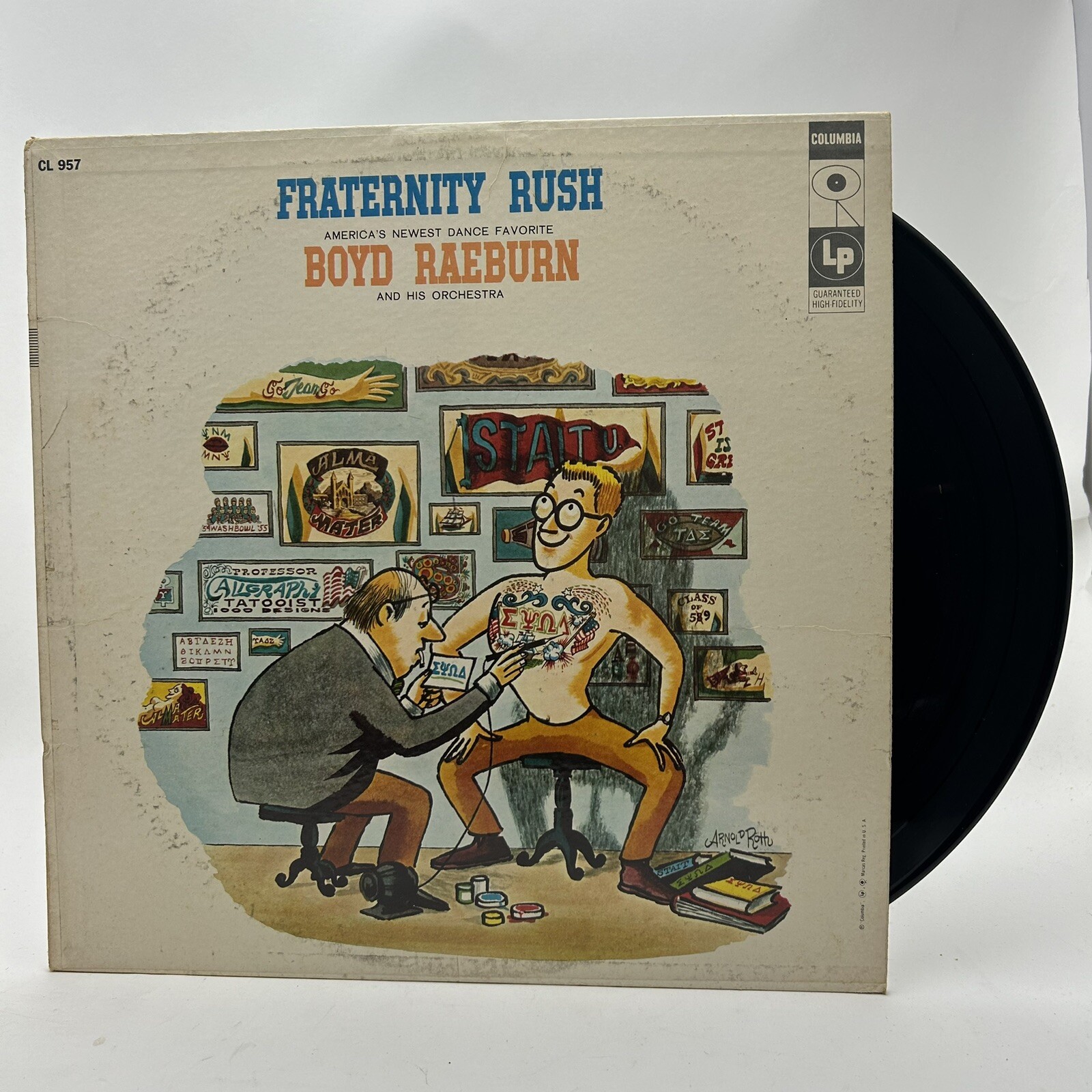 Boyd Raeburn And His - Fraternity Rush - Used Vinyl Record - W7350A | eBay