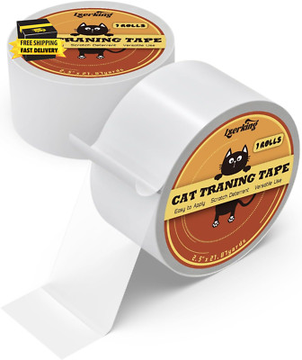 Cat Scratch Tape 1 Roll Cat Furniture Protector Tape Clear Double Sided ...